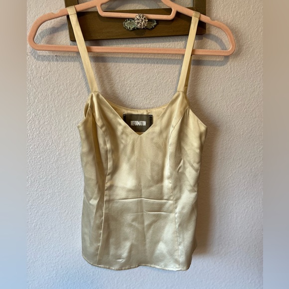 Reformation | Tops | Reformation Silk Cami | Poshmark